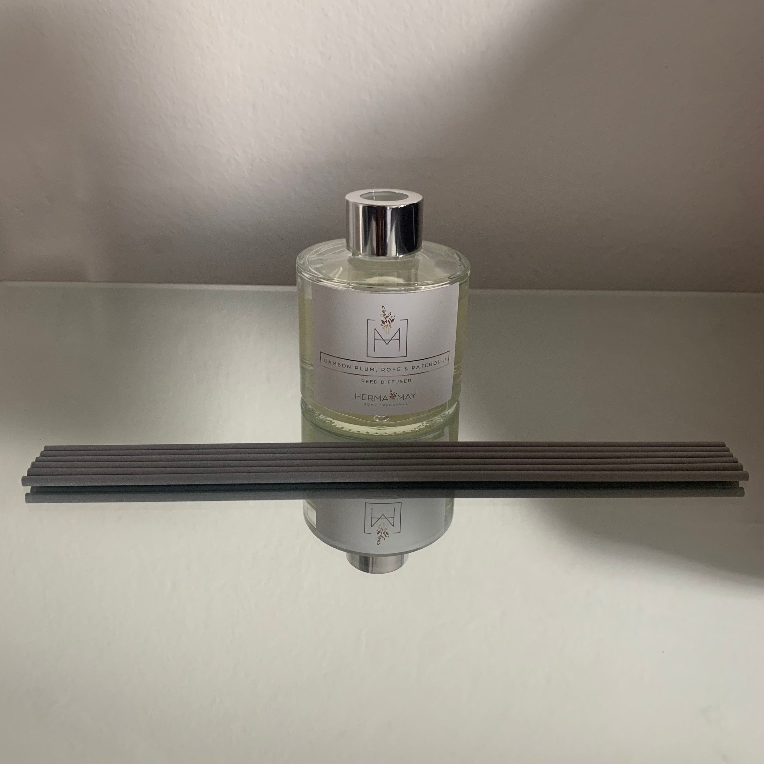 Damson Plum, Rose & Patchouli Reed Diffuser | Wakuda