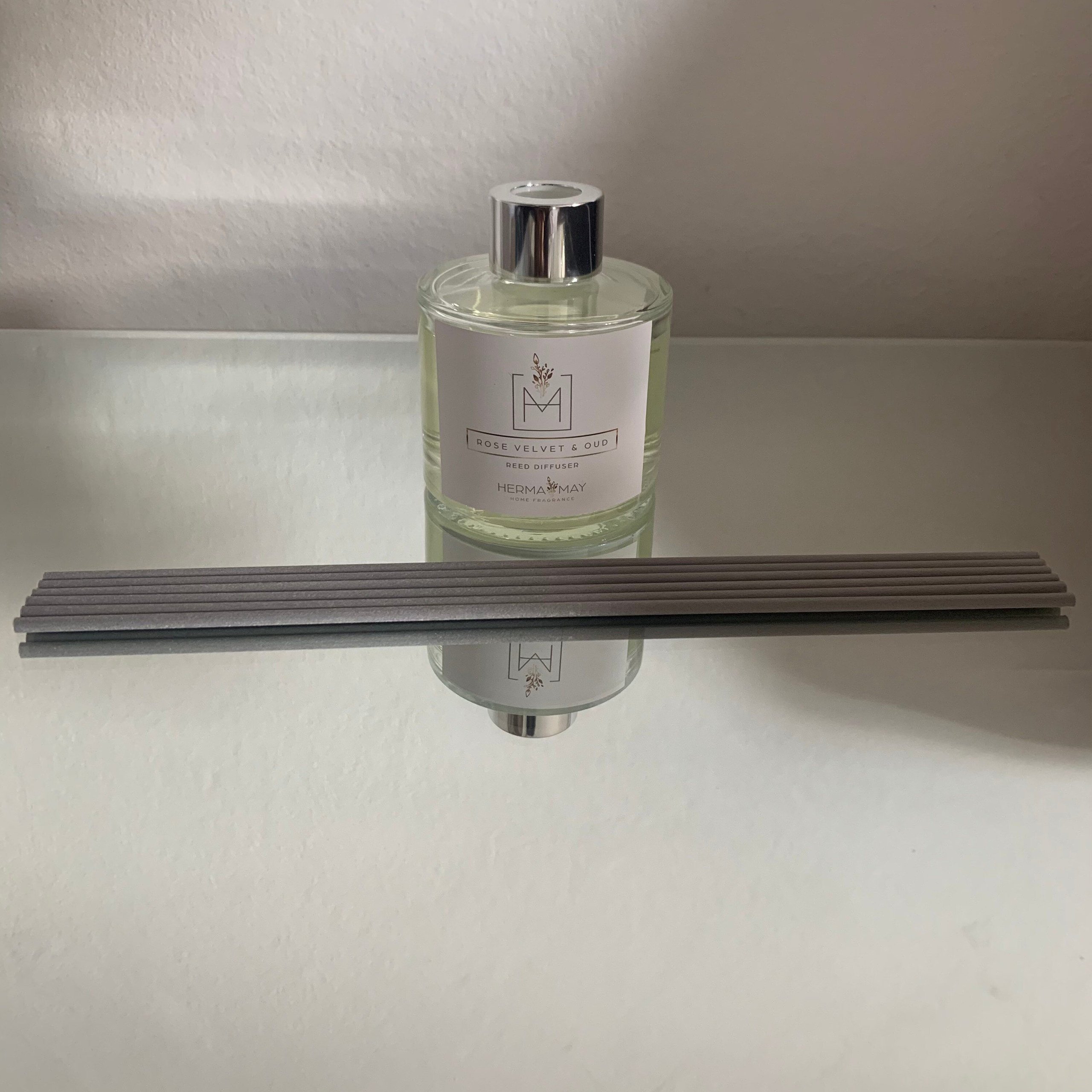 Rose Velvet & Precious Oud Reed Diffuser | Wakuda