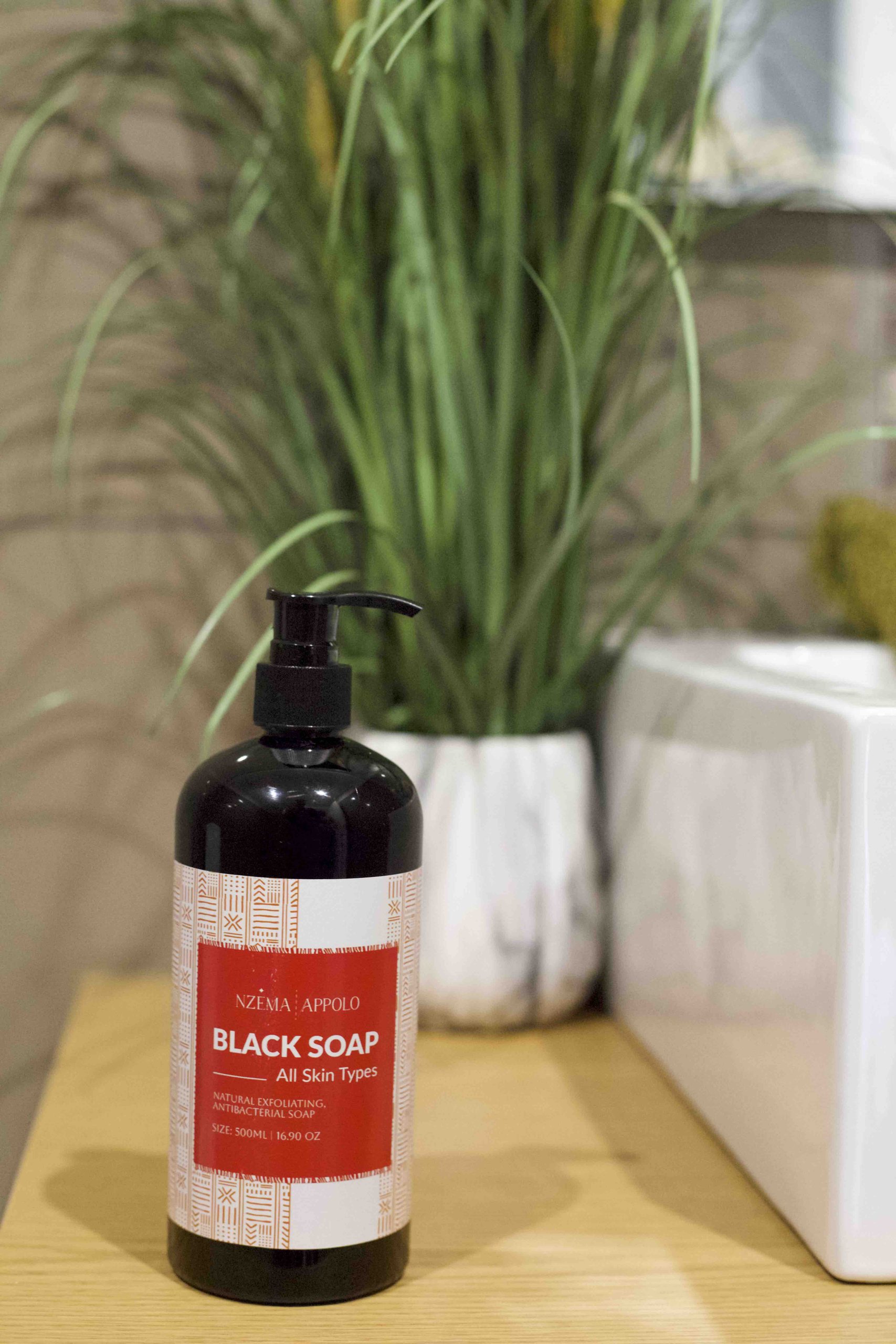 Nzema Appolo Liquid Black Soap | Wakuda