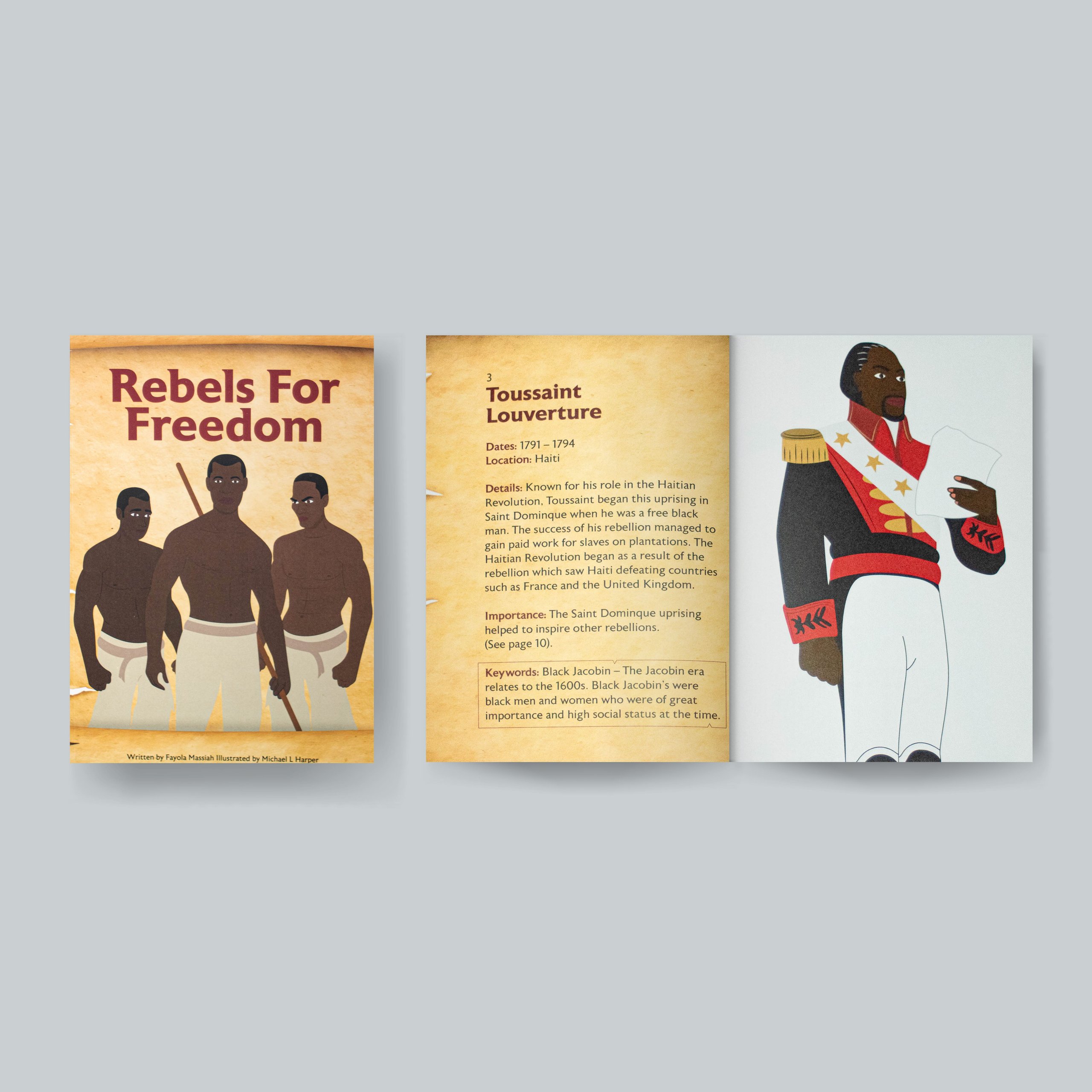 Rebels for Freedom children's book | Wakuda