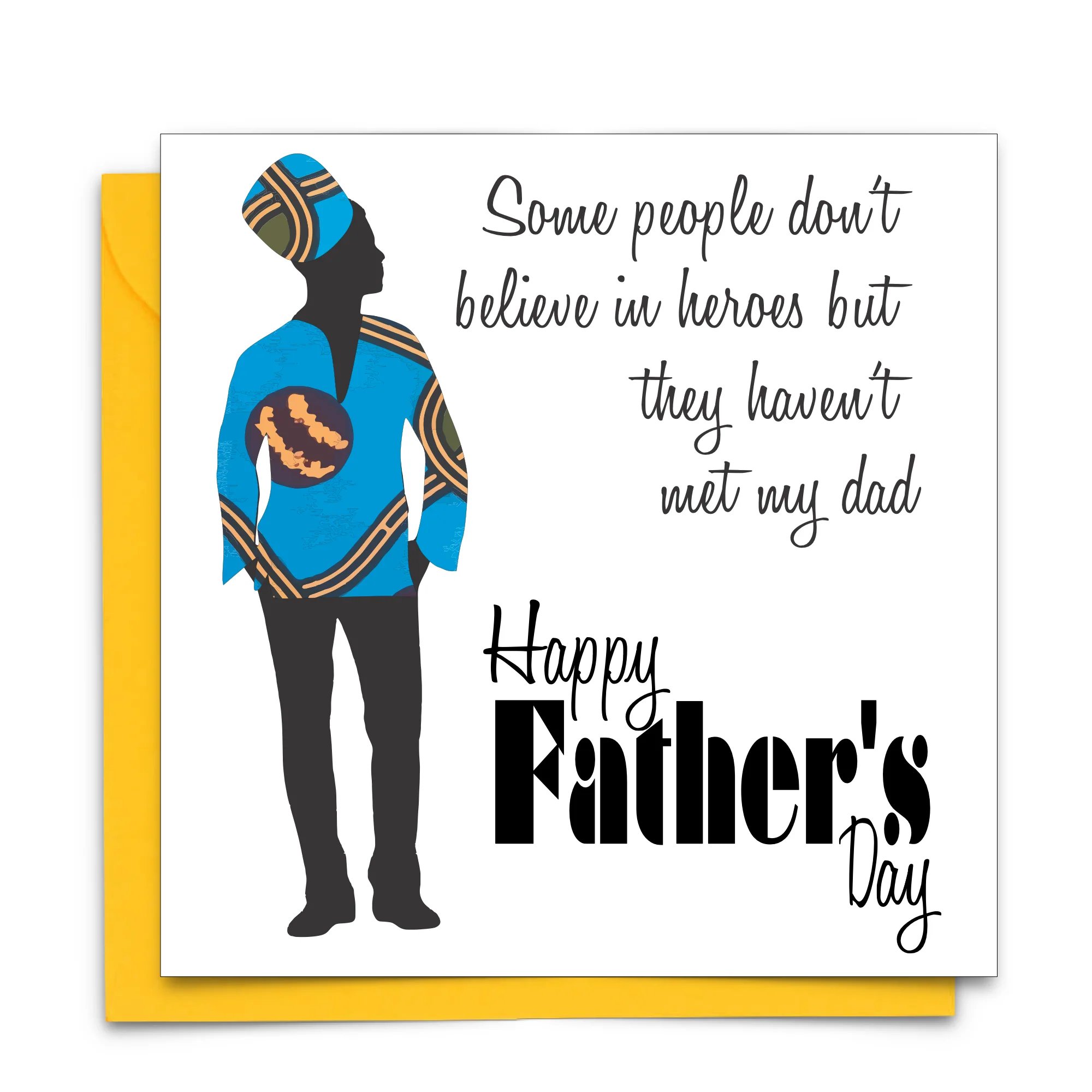 Hero Dad Father's Day Card | Wakuda
