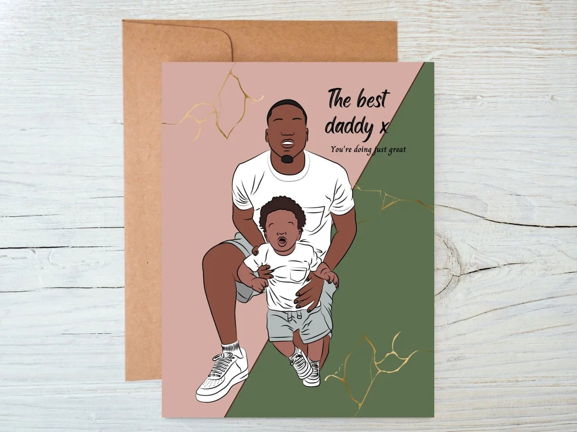 The Best Black Daddy Card | Wakuda