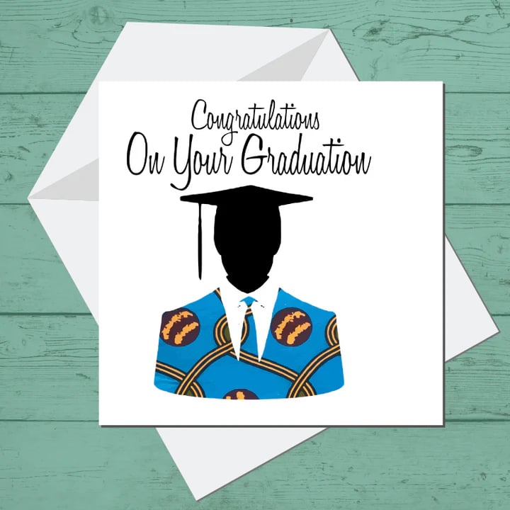 Boy Graduate Greeting Card | Wakuda