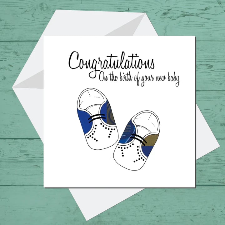 Baby Birth Greeting Card | Wakuda