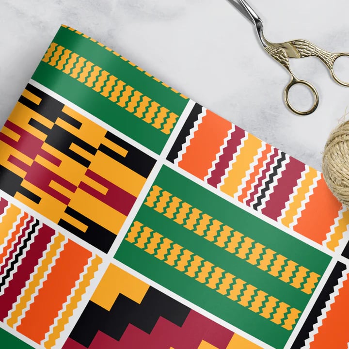 Kente Gift Wrap Wakuda