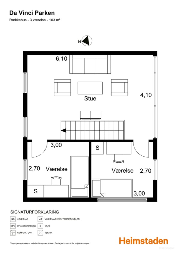 Terraced house 104 m² in Aalborg East with terrace - 104 m² - Aalborg Øst