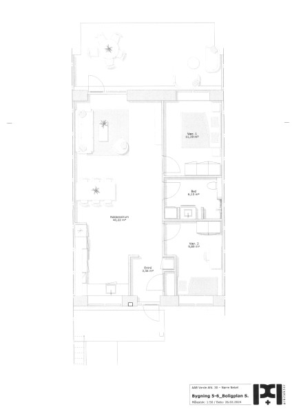 3-room family home for rent from 01-01-2026 - 89 m² - Nørre Nebel