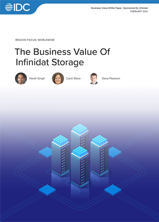 The Business Value Of Infinidat Storage - TechDogs