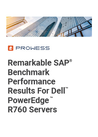 Remarkable SAP Benchmark Performance Results For Dell PowerEdge R760 ...