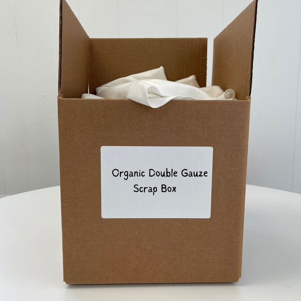 Organic Double Gauze Scrap Box | Little Cocalico