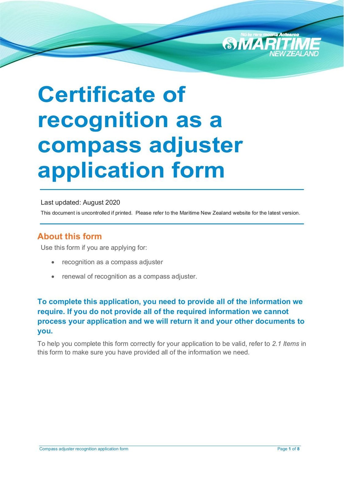 Compass Adjuster Application Form | Fill and sign online with Lumin