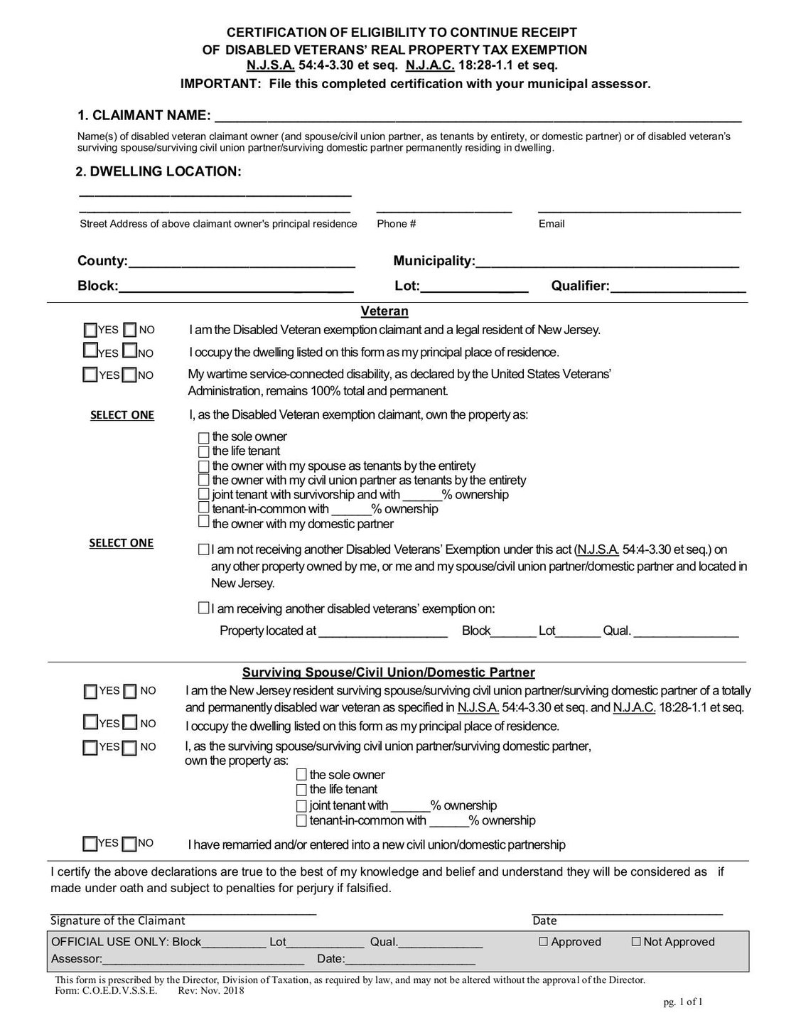 Form COEDVSSE | Fill and sign online with Lumin