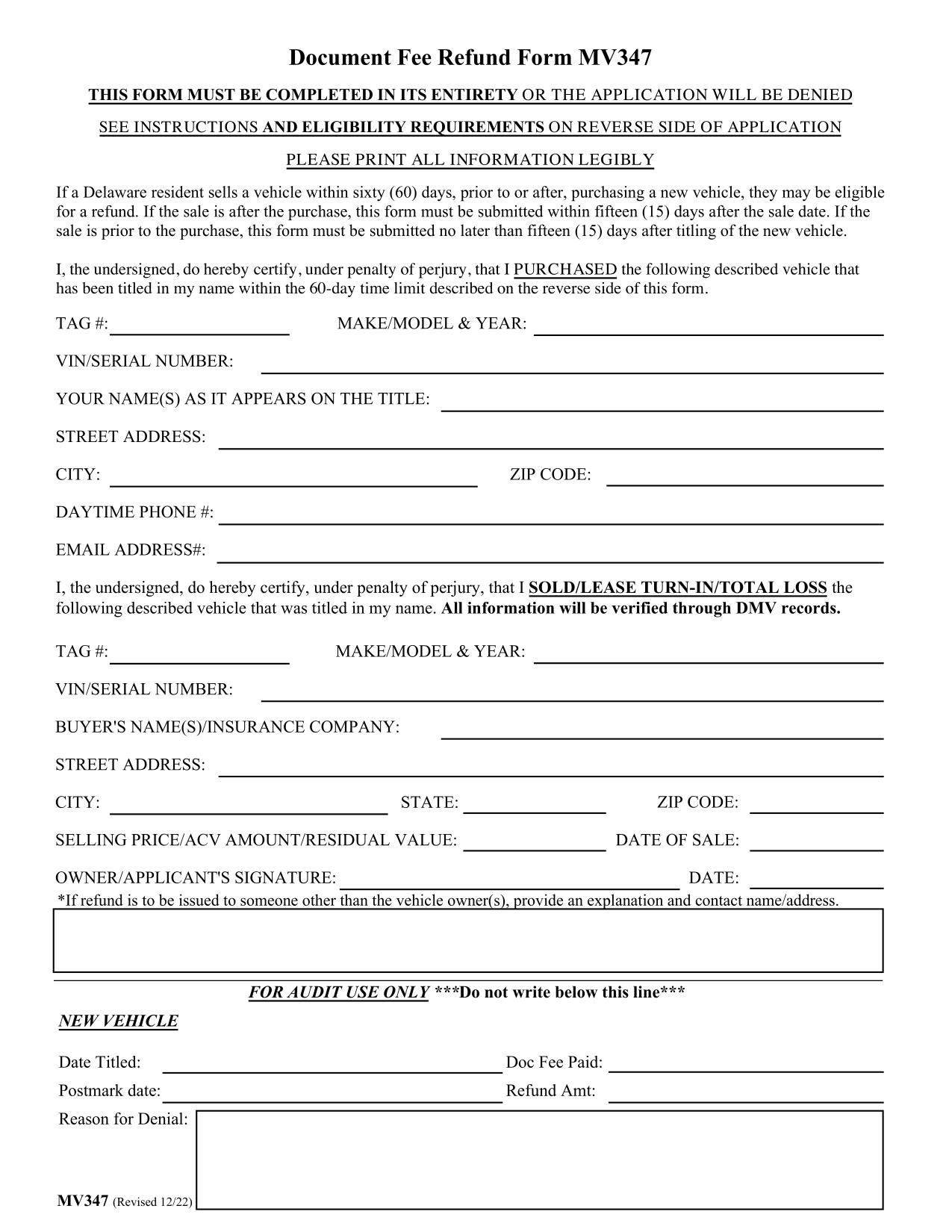 Form MV347 (Dec 2022) | Fill and sign with Lumin