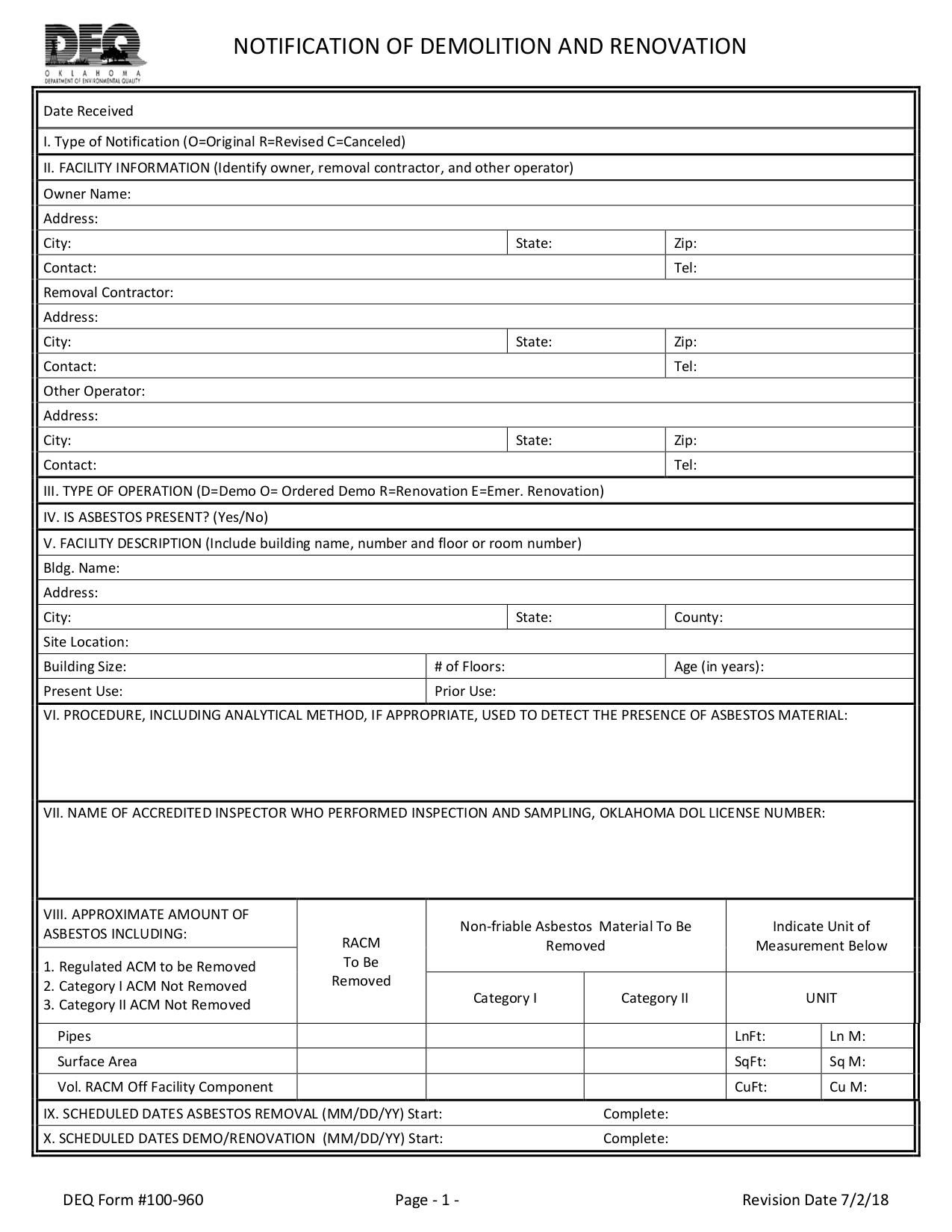 DEQ Form 100-960 | Fill and sign online with Lumin