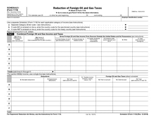 Form 1118 Schedule I | Fill and sign online with Lumin