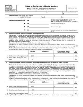 Schedule 2 (Form 8849) | Fill and sign online with Lumin