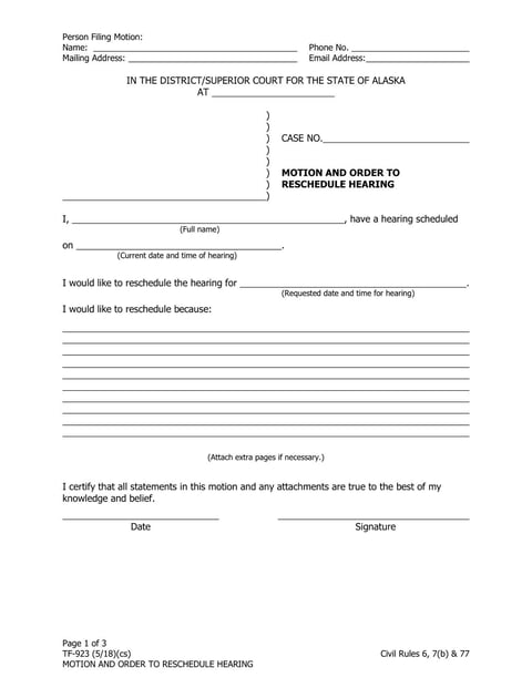 Form TF-923 | Fill and sign with Lumin