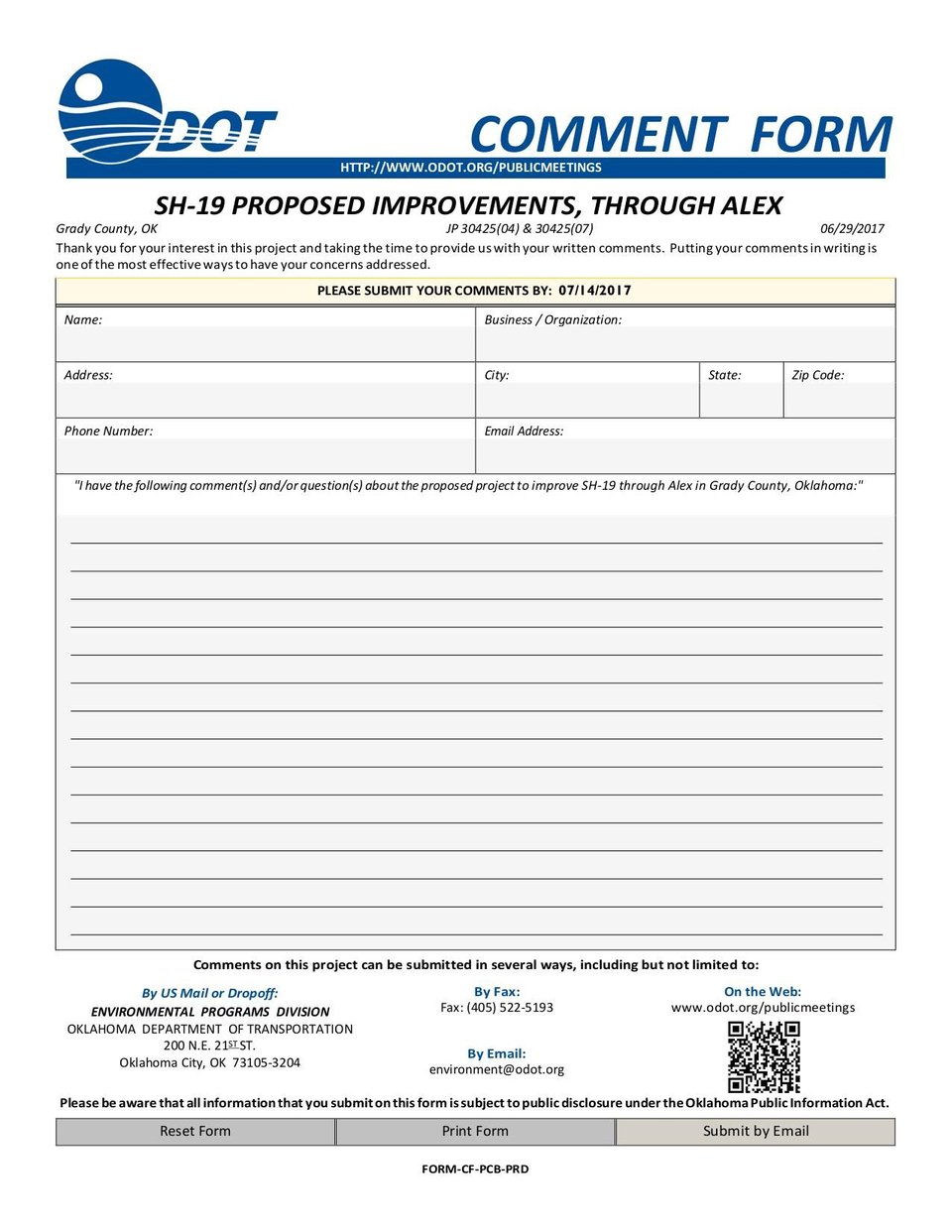 Comment Form | Fill and sign online with Lumin