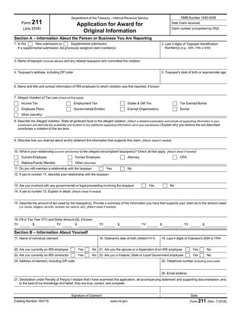 Form 211 | Fill and sign online with Lumin