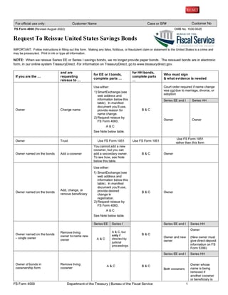 FS Form 4000 | Fill and sign online with Lumin
