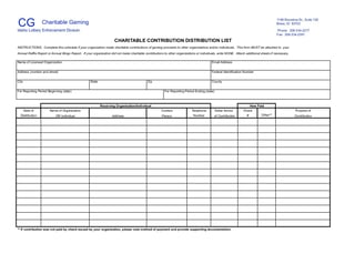 Charitable Donation Report Form | Fill and sign online with Lumin