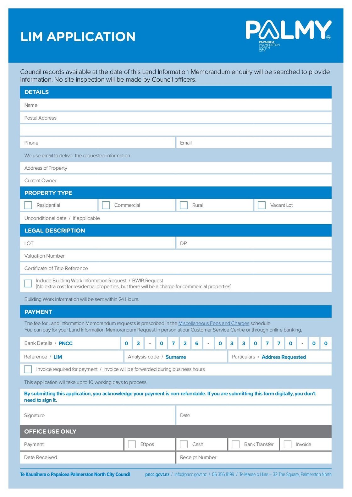 LIM Application Form | Fill and sign online with Lumin