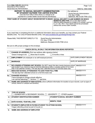 Form SSA 1383 FC | Fill and sign online with Lumin