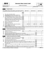 Form 8910 | Fill and sign online with Lumin