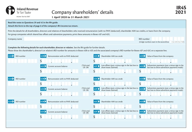 Form IR4S | Fill and sign online with Lumin