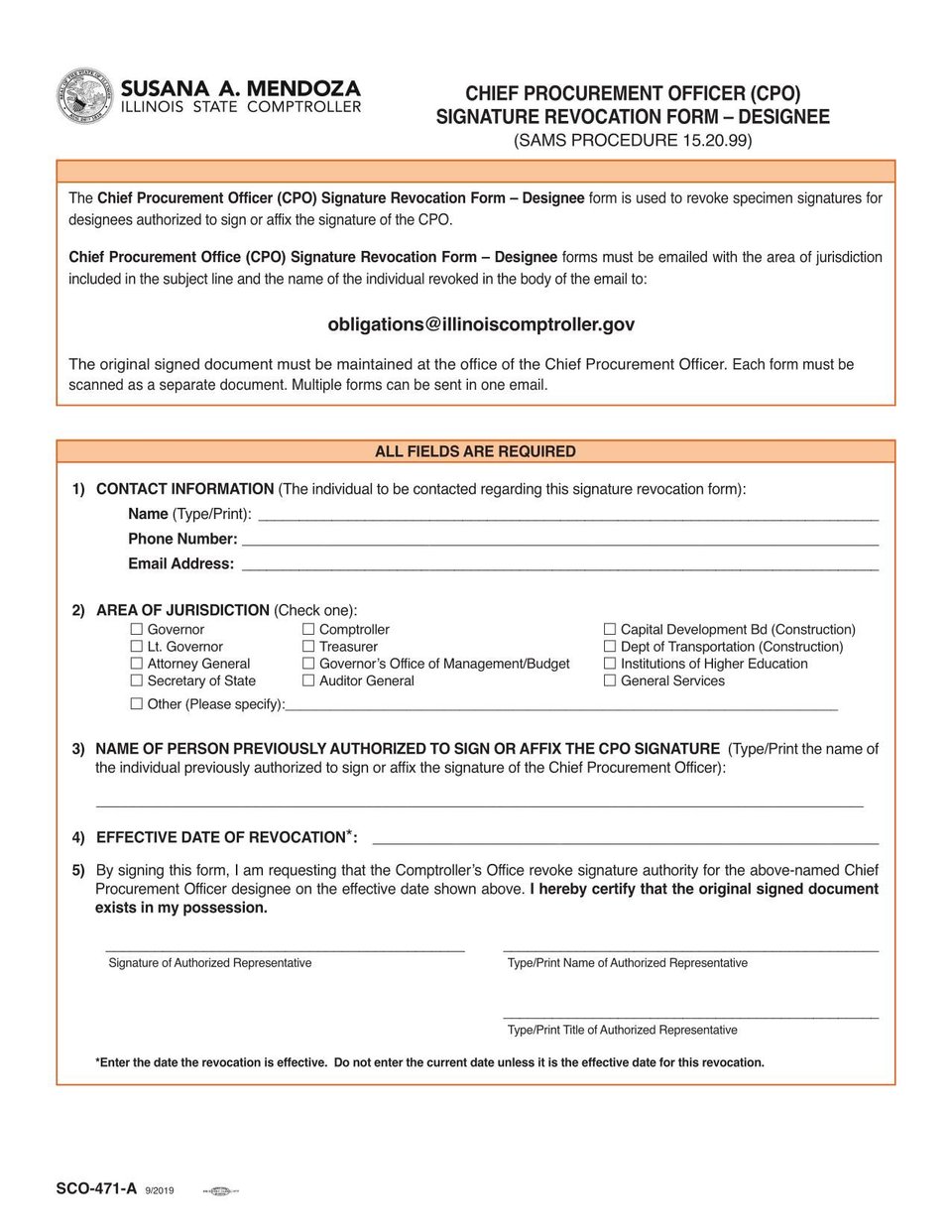 Form SCO-471-A | Fill and sign with Lumin