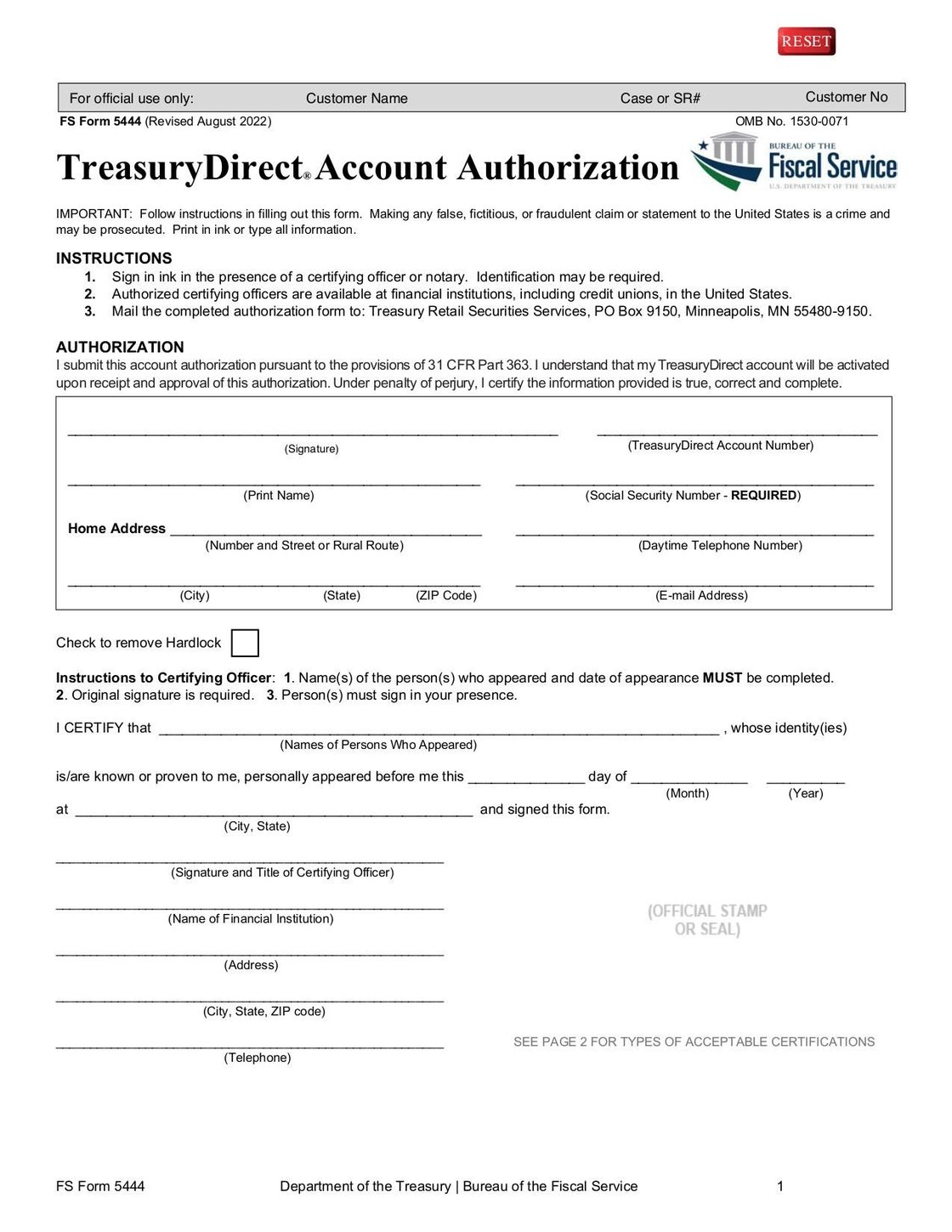 FS Form 5444 | Fill and sign online with Lumin