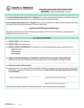 Form SCO-095-A | Fill and sign online with Lumin