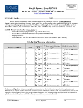 Outside Resource Form | Fill and sign online with Lumin