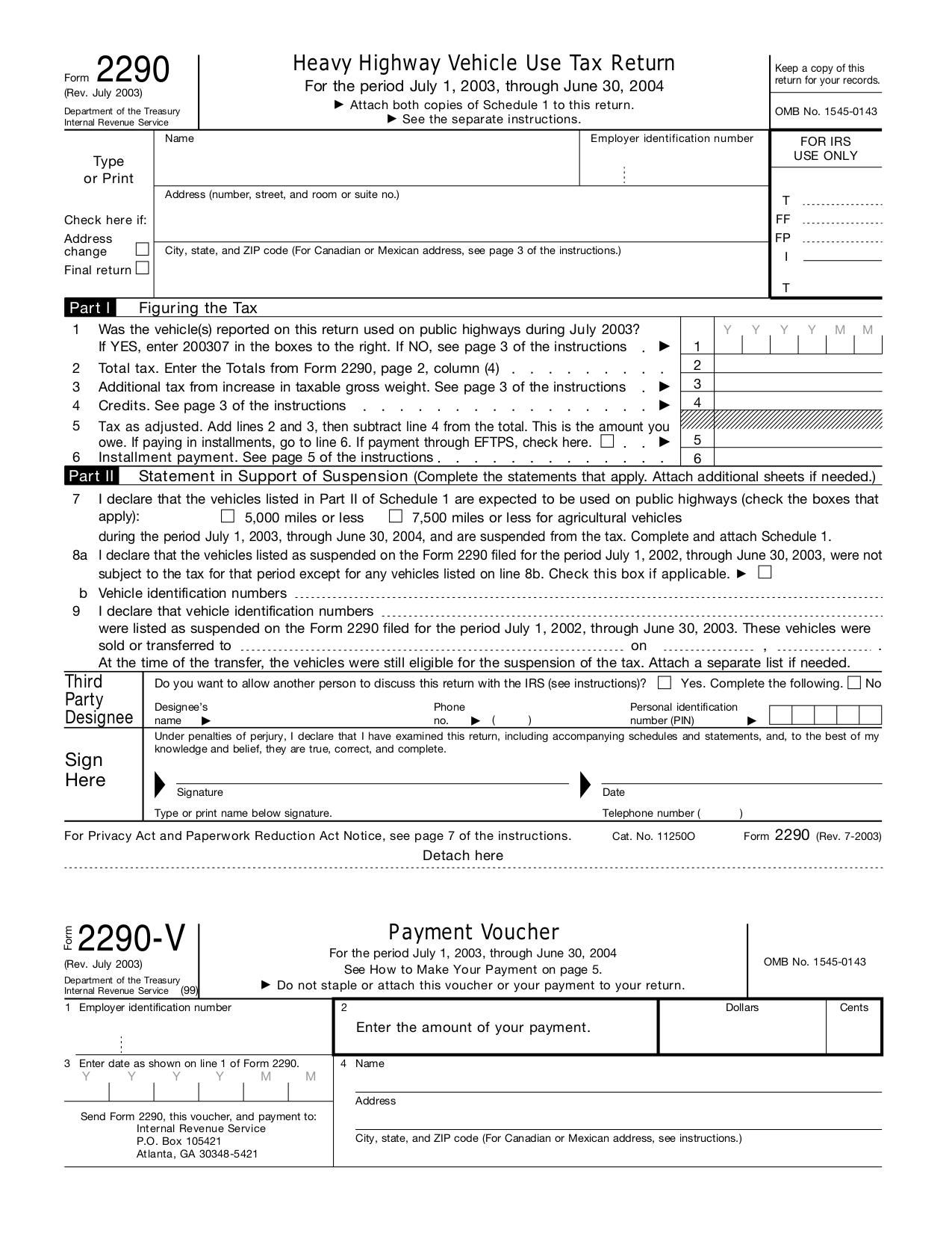 Form 2290 | Fill and sign online with Lumin