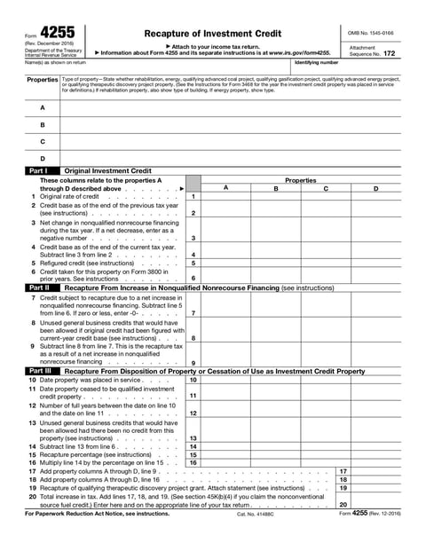Form 4255 | Fill and sign online with Lumin