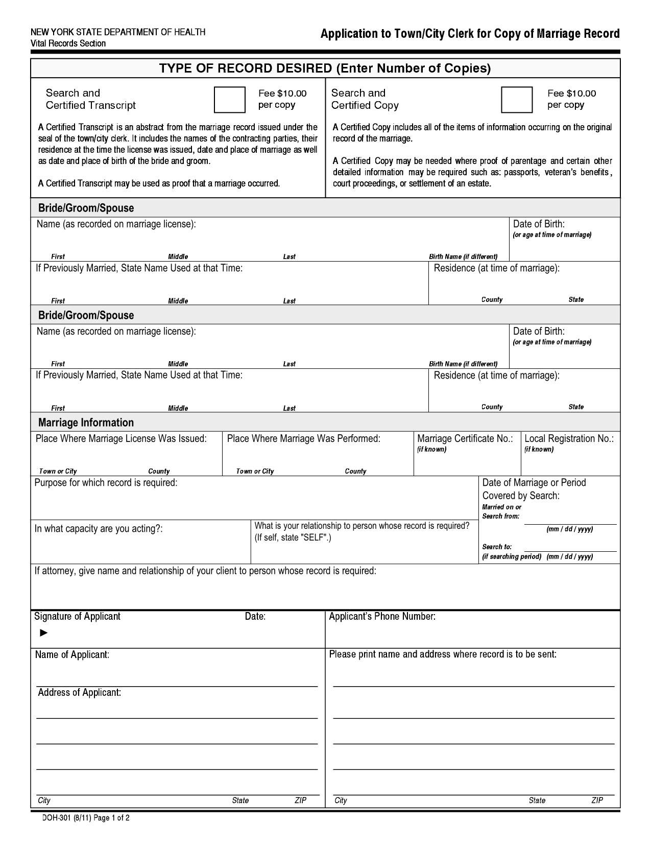 Form DOH-301 | Fill and sign with Lumin