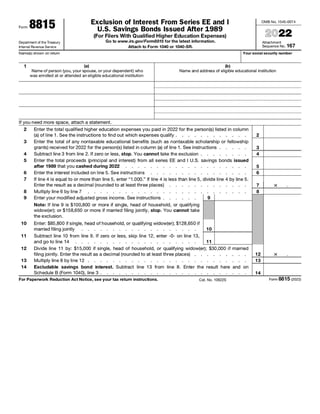 Form 8815 | Fill and sign online with Lumin