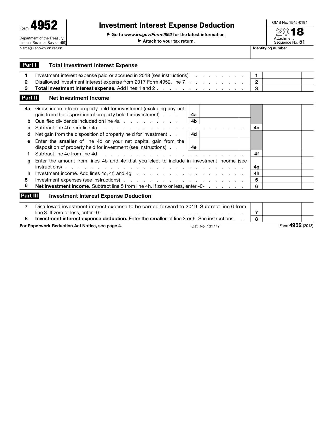 Form 4952 | Fill and sign online with Lumin