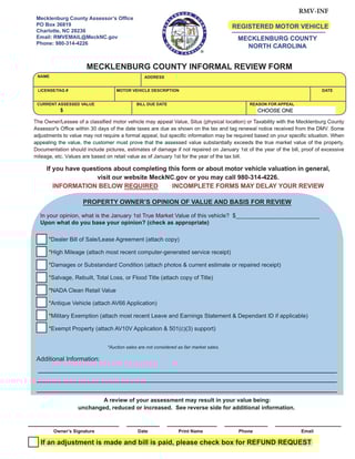 Form RMV-INF | Fill and sign with Lumin