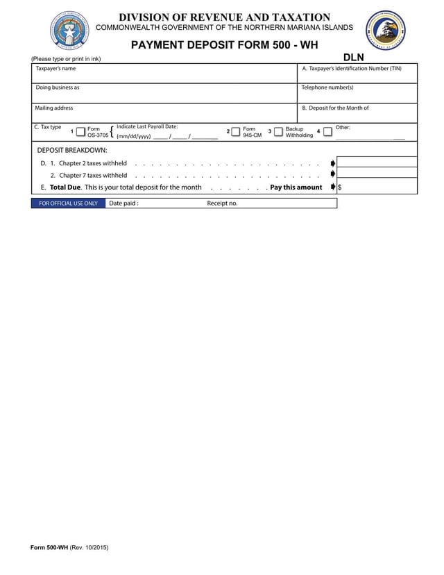 Form 500 - WH | Fill and sign with Lumin