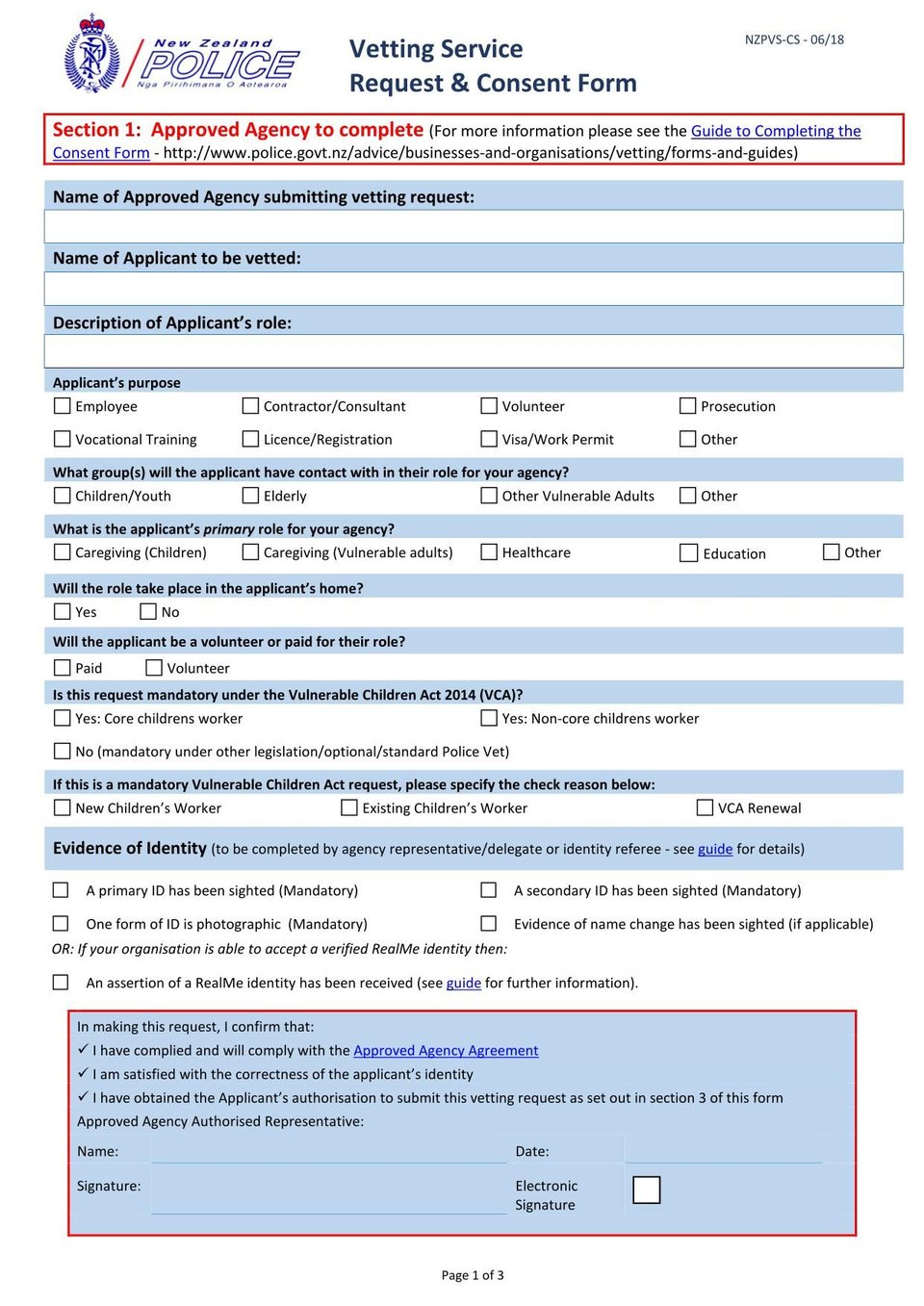 Form NZPVS-CS | Fill and sign with Lumin