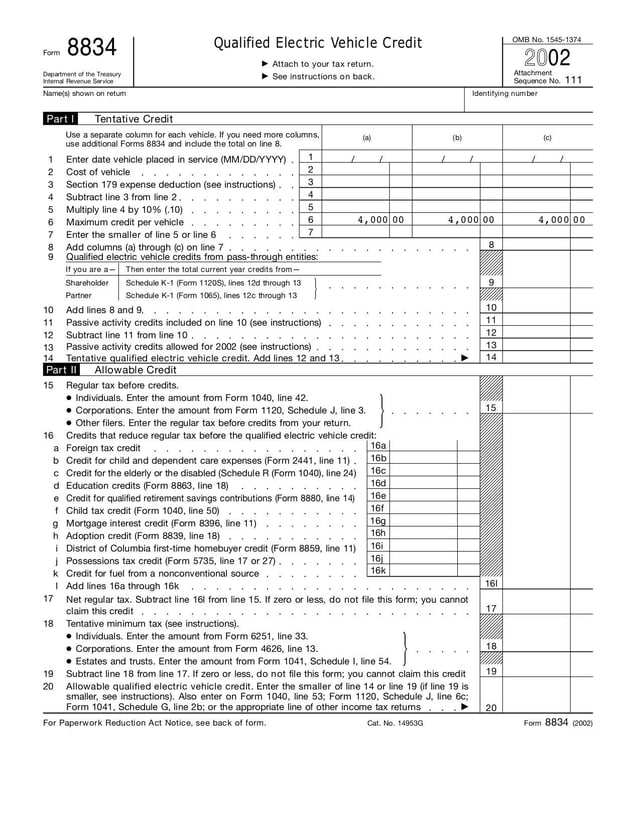 Form 8834 | Fill and sign online with Lumin