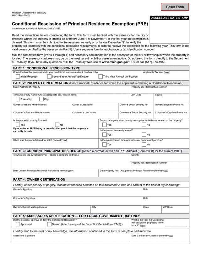 MDOT Form 4640 | Fill and sign with Lumin