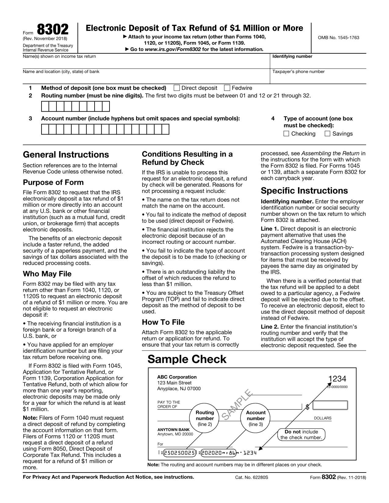 Form 8302 | Fill and sign online with Lumin