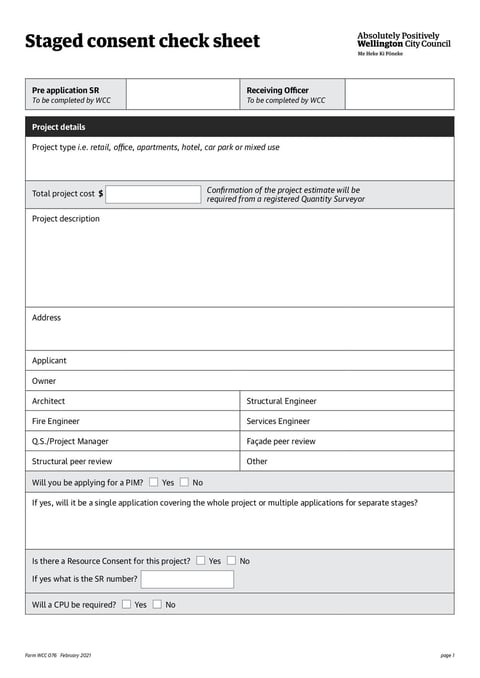 Staged Consent Check Sheet | Fill and sign online with Lumin