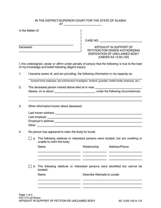 Form CIV-715 | Fill and sign online with Lumin