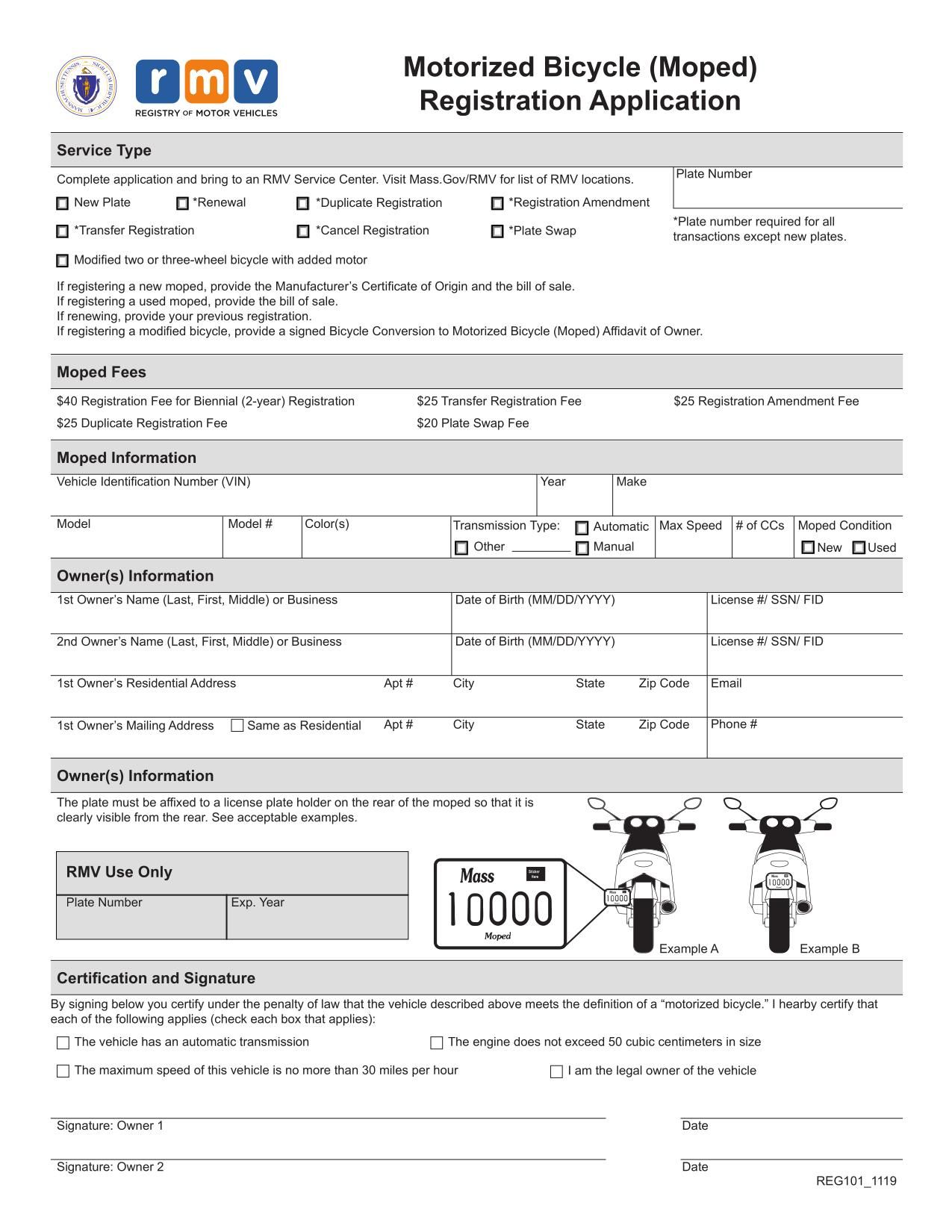 Form REG101_1119n | Fill and sign with Lumin