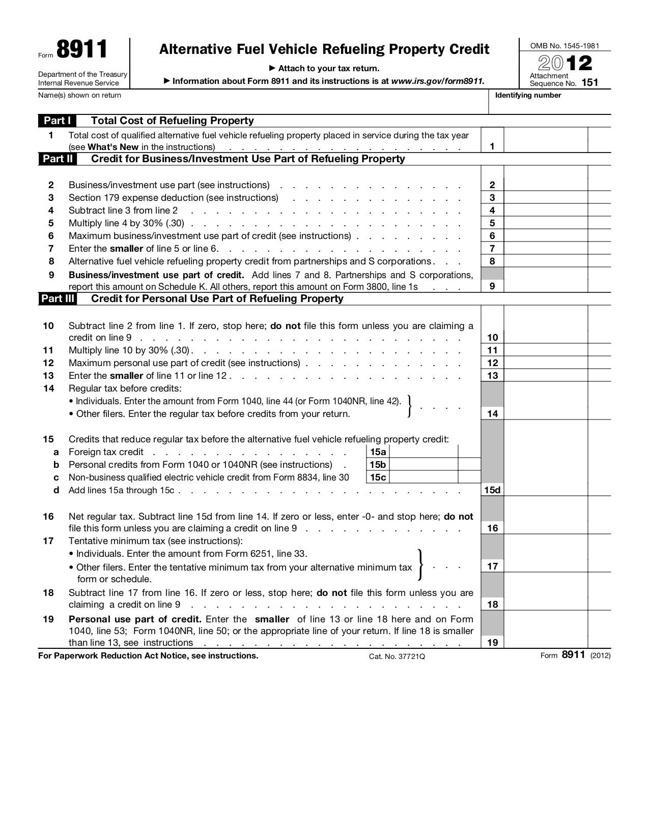Form 8911 | Fill and sign online with Lumin