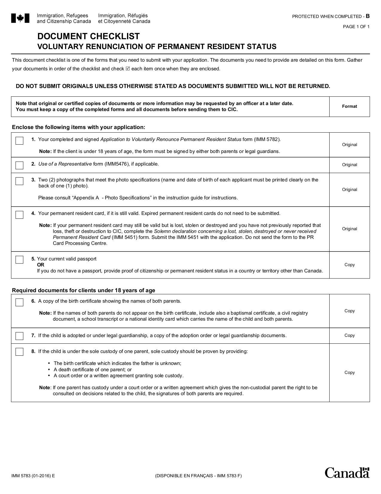 Form IMM 5783E | Fill and sign online with Lumin