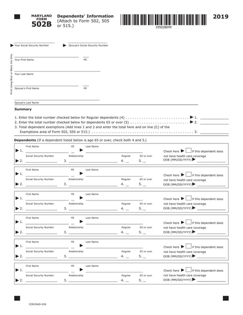 Form 502B | Fill and sign with Lumin